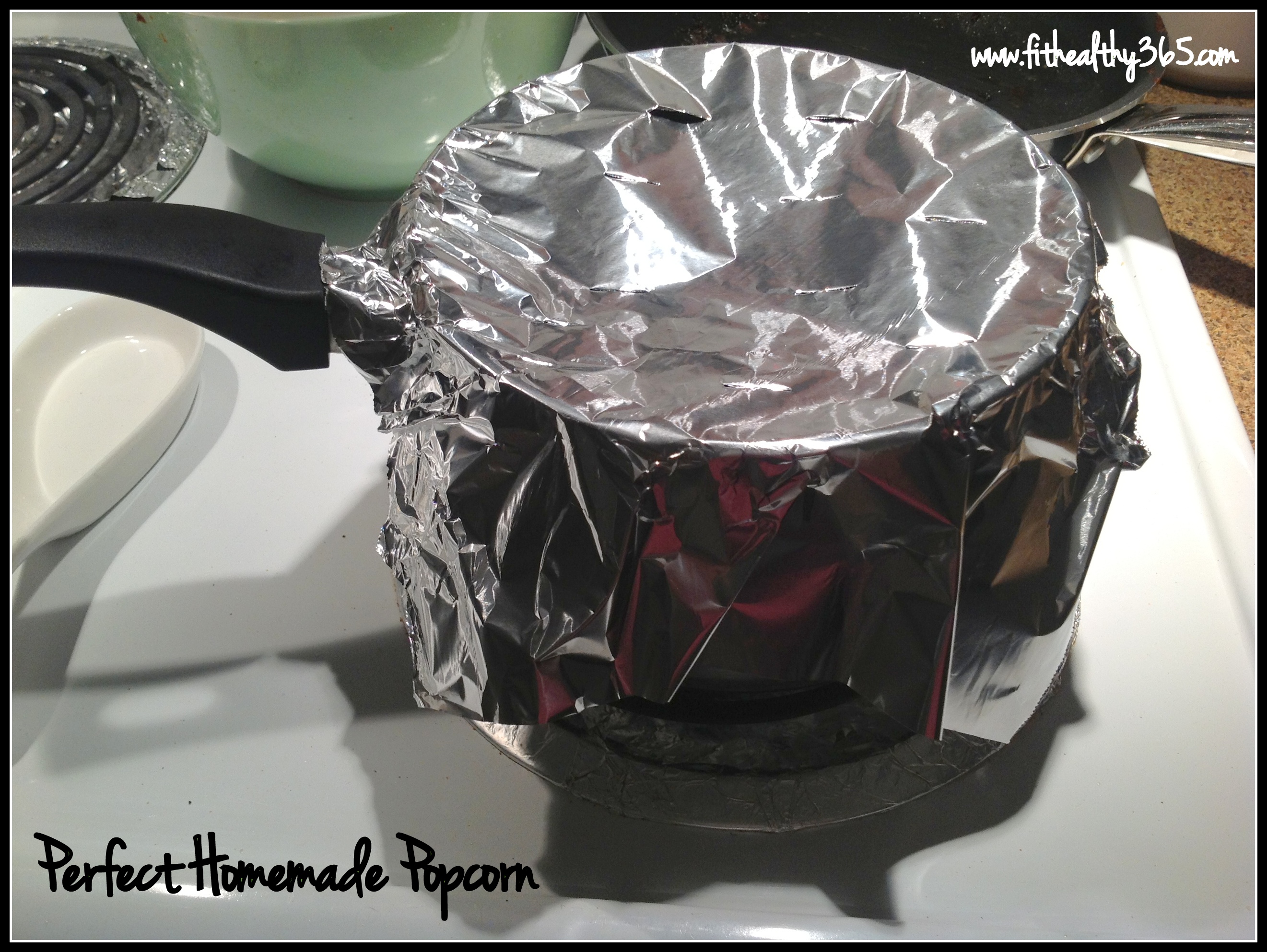 How to Make Perfect Homemade Popcorn {recipe} | Fit + Healthy 365